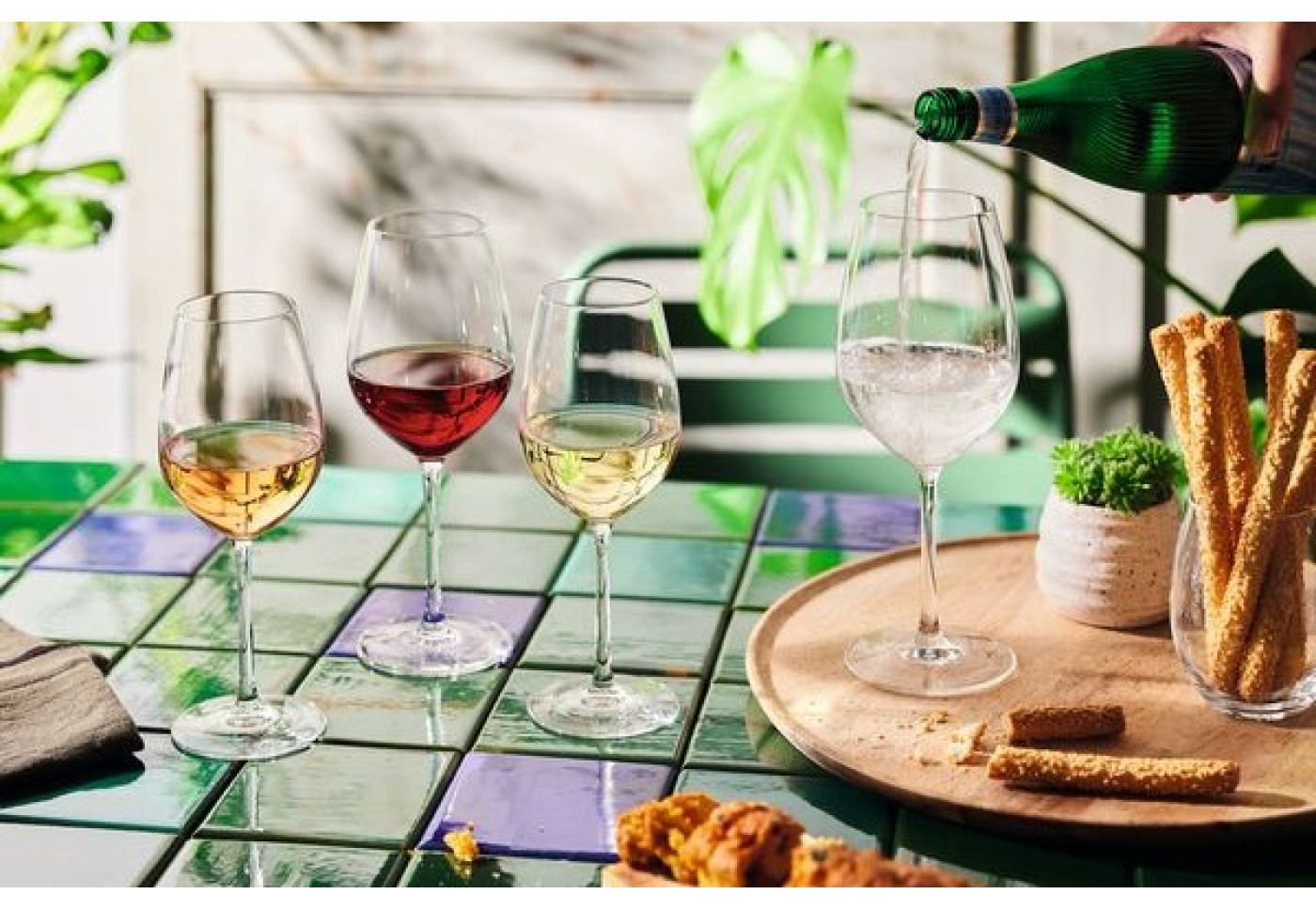 Купить набор бокалов для вина 4 штуки по 470 мл Luminarc Menades V5960 ...