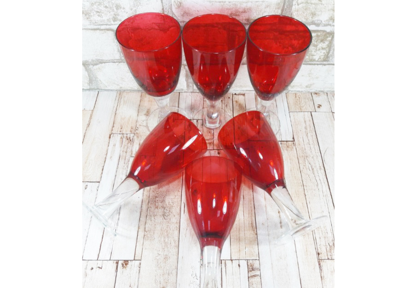 Купить набор стеклянных бокалов Пурпур Olens 36509-10 в интернет ...